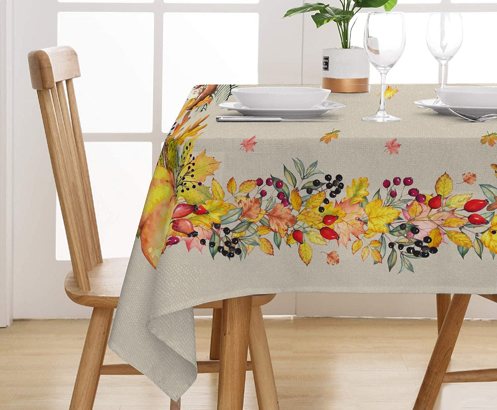 Tovaglia Con Stampa Digitale Runner 100 % Cotone Temi Invernali Prodot ...